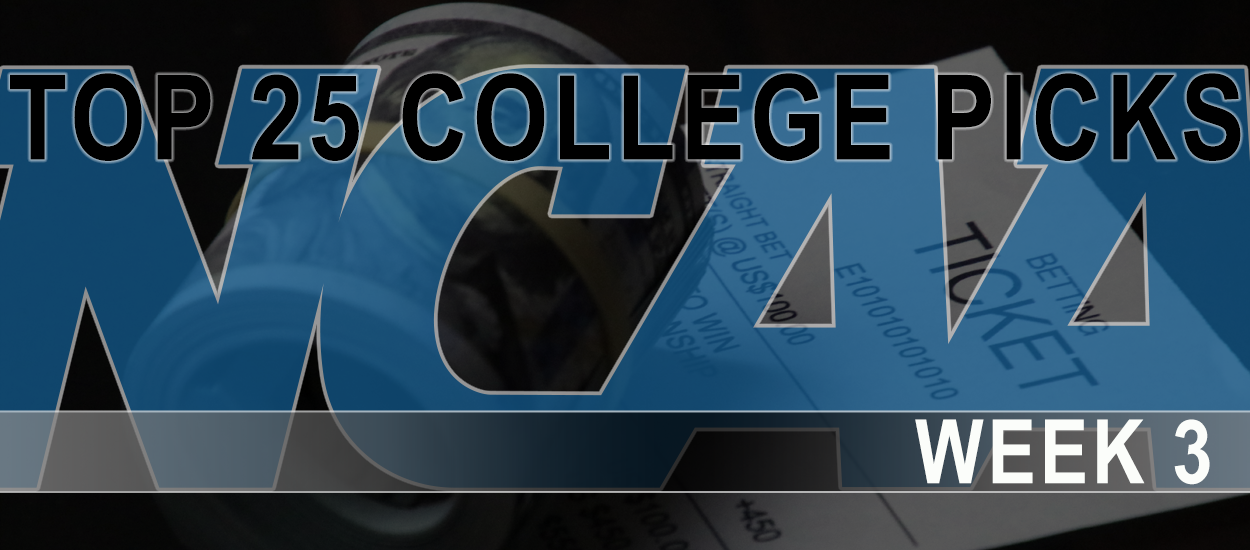 College Football 2025 Top 25 Matchups and Week 3 Picks
